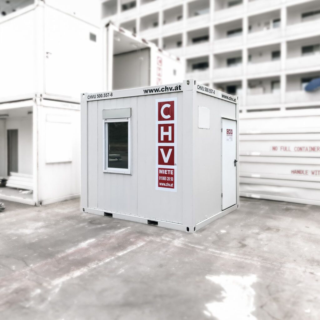 Bürocontainer mieten Österreichweit | Jetzt günstig bei CHV Container