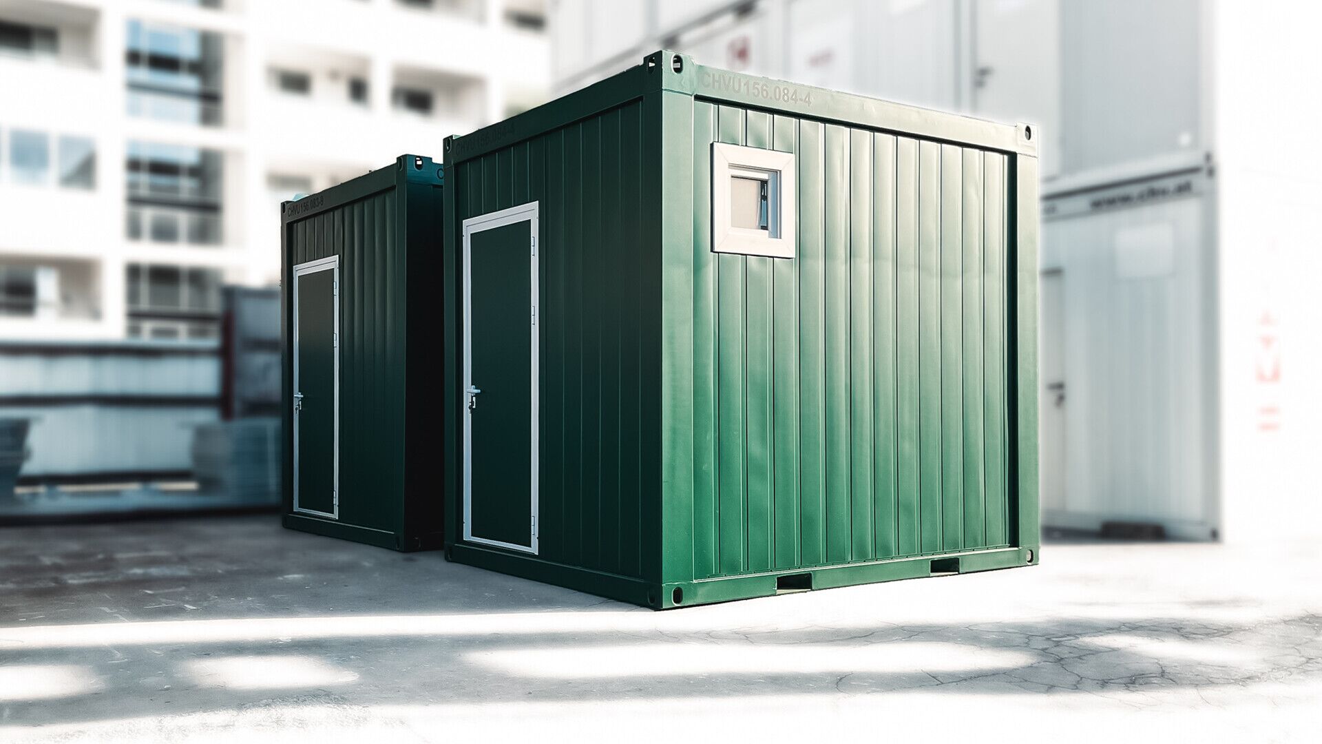 Stand Alone WC-Container 3m | CHV Container