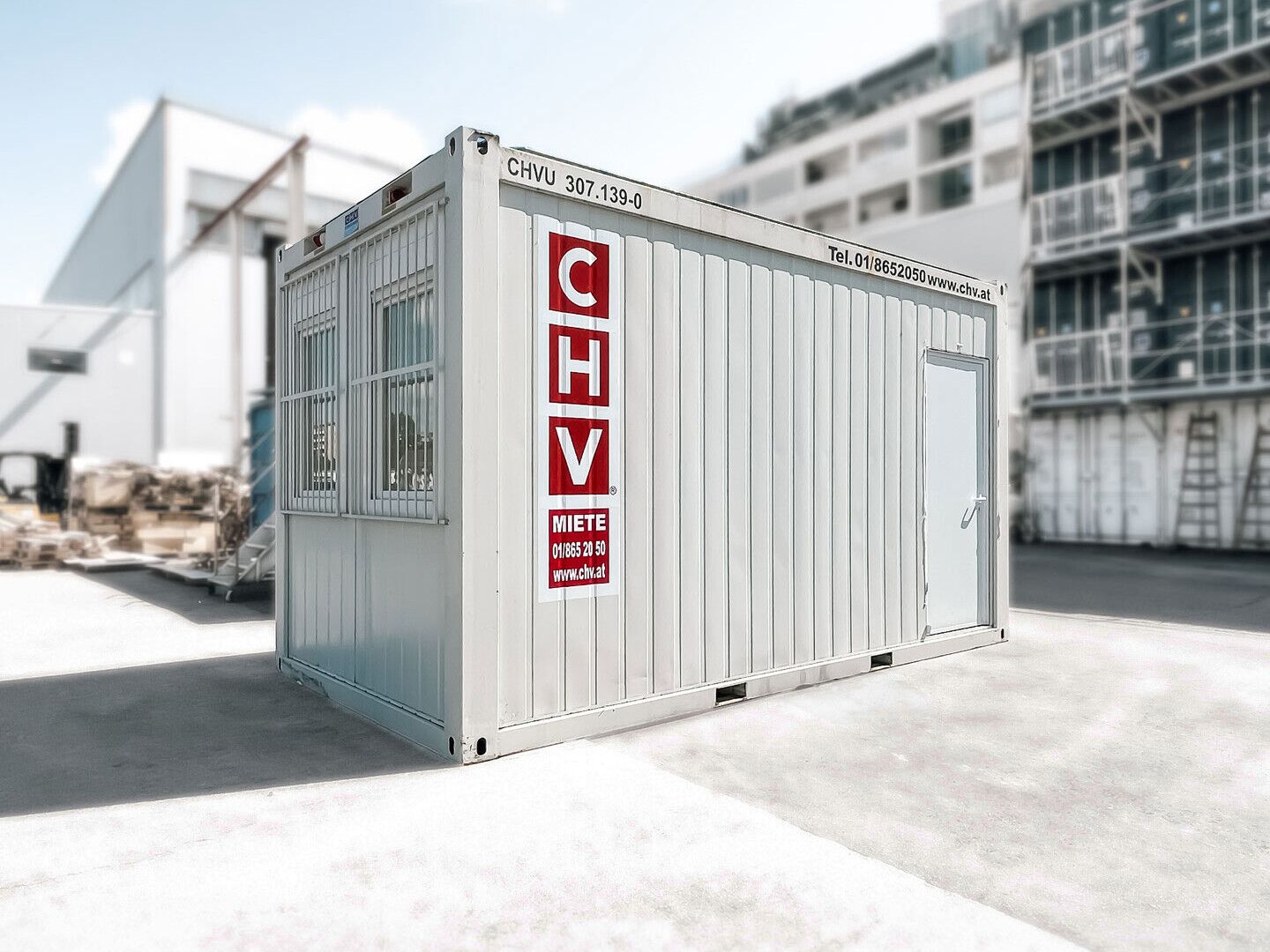 Bürocontainer mieten Österreichweit | Jetzt günstig bei CHV Container