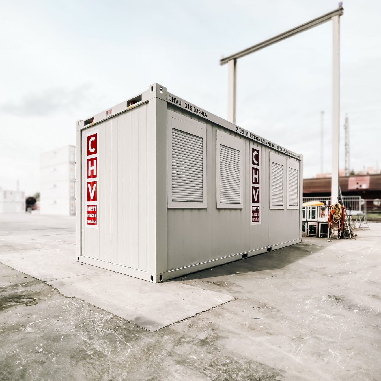 Mietcontainer von CHV in ganz Österreich erhältlich!